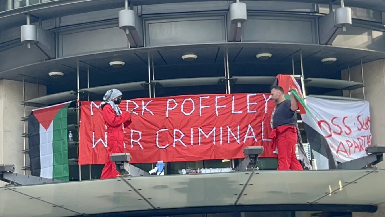 Palestine Action target London offices of defence consultancy firm ...